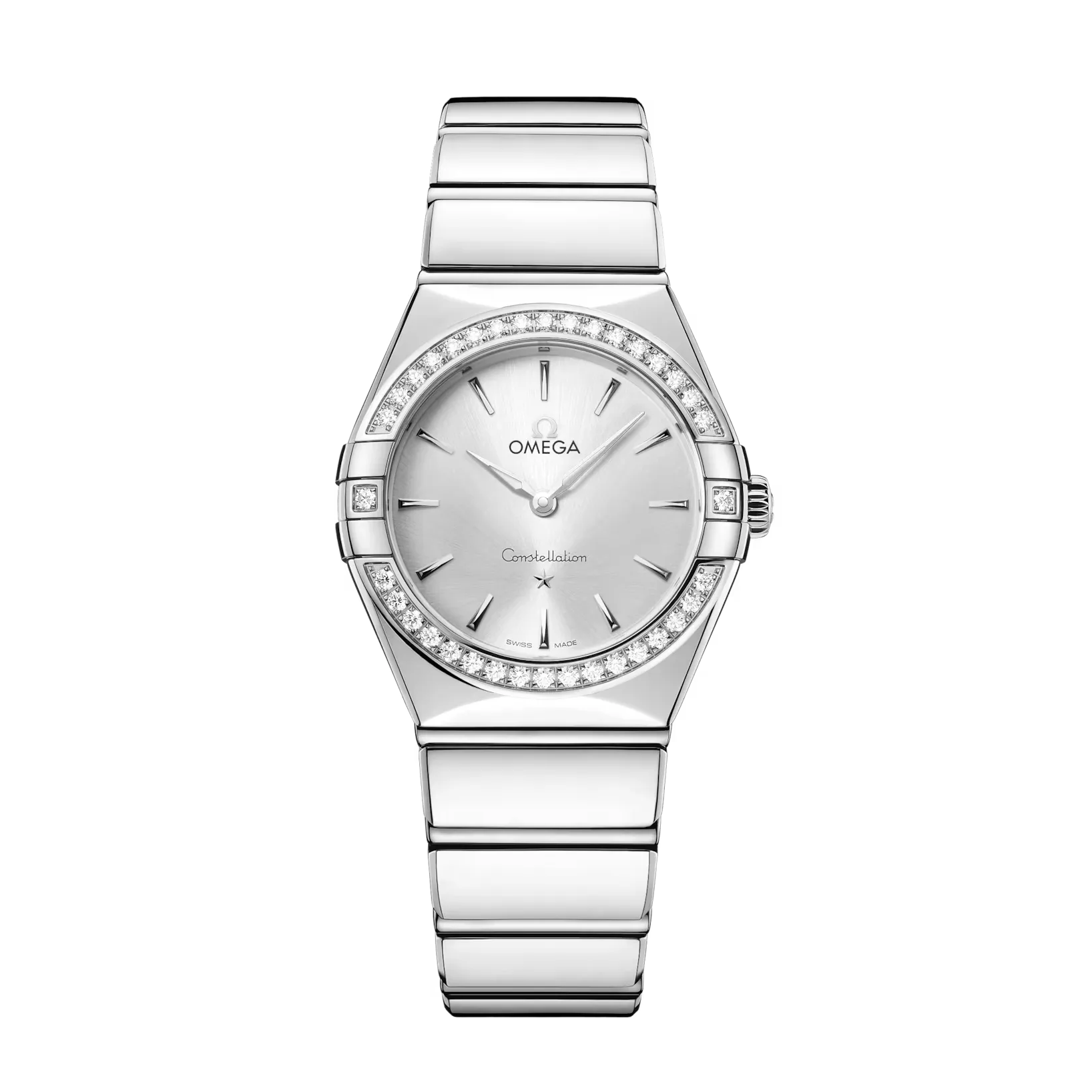 Omega Constellation 28 mm stål – kvartsurverk