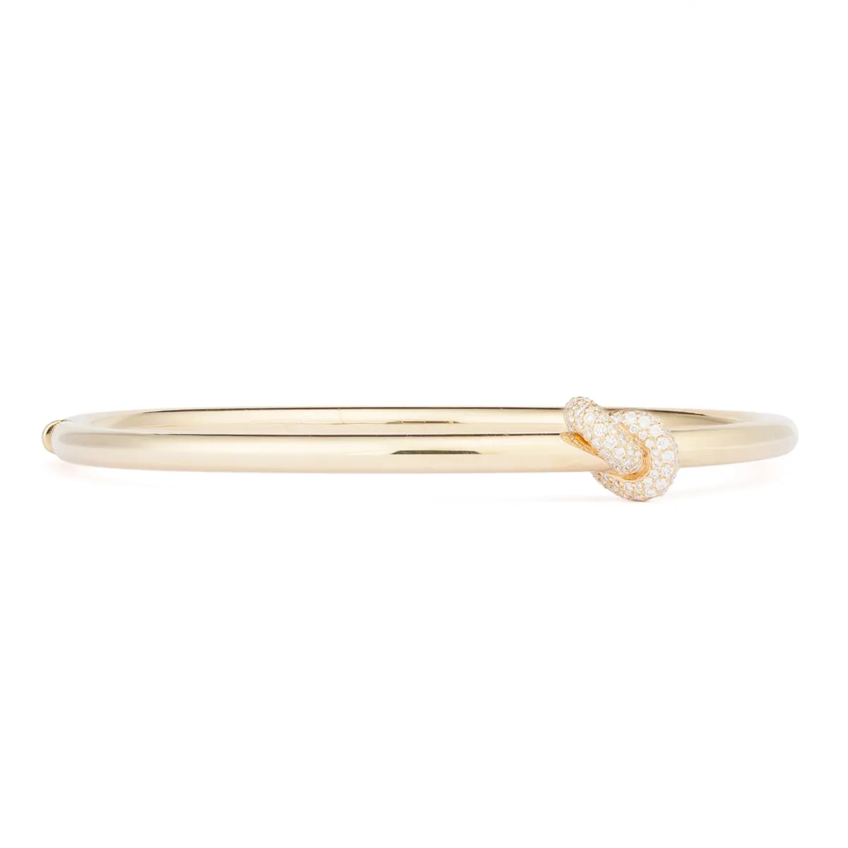 Engelbert Stockholm The Legacy Knot Bangle Pavé Rödguld 13-1105-60 Hos ...