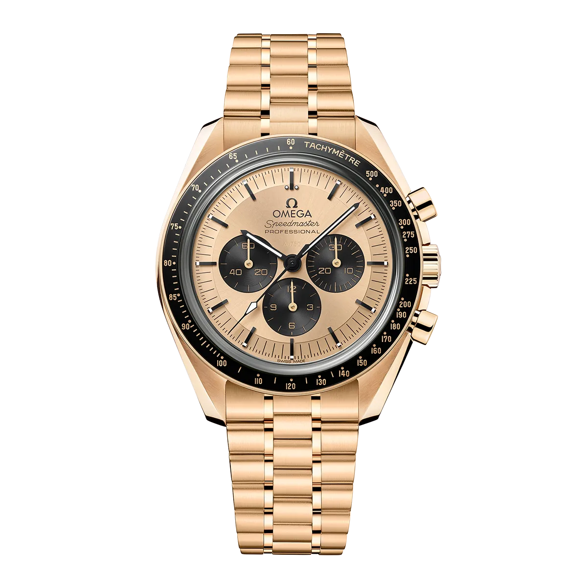 Omega Speedmaster Moonwatch Professional Moonshine™ gold Co-Axial ...