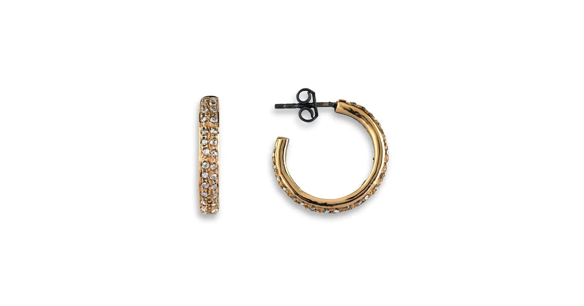 By Birdie Victoria Creol Pavé L i silver & Guld 50811406B hos Jarl Sandin