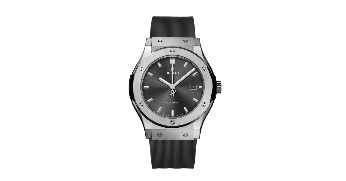 Hublot Classic Fusion Titanium Racing Grey 42 542.NX.7071.RX Hos Jarl ...
