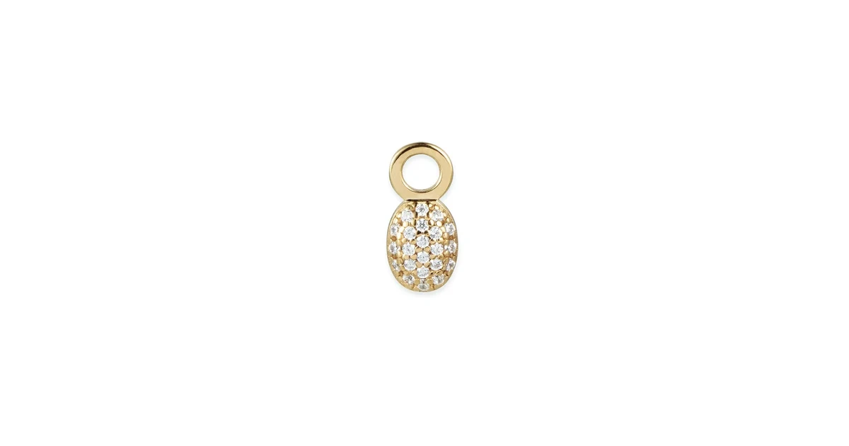 Efva Attling Love bead charm - diamonds 15-101-01971-0000 i 18k rödguld ...