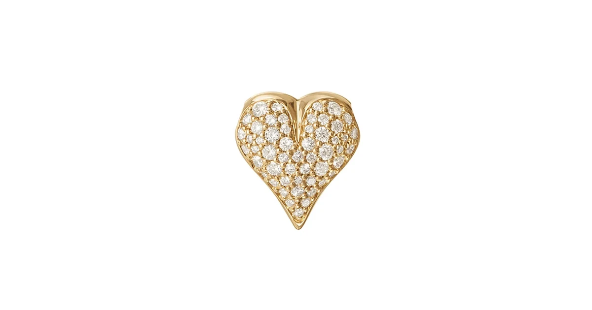 Ole Lynggaard Hearts Clasp pavé A2890-402 hos Jarl Sandin